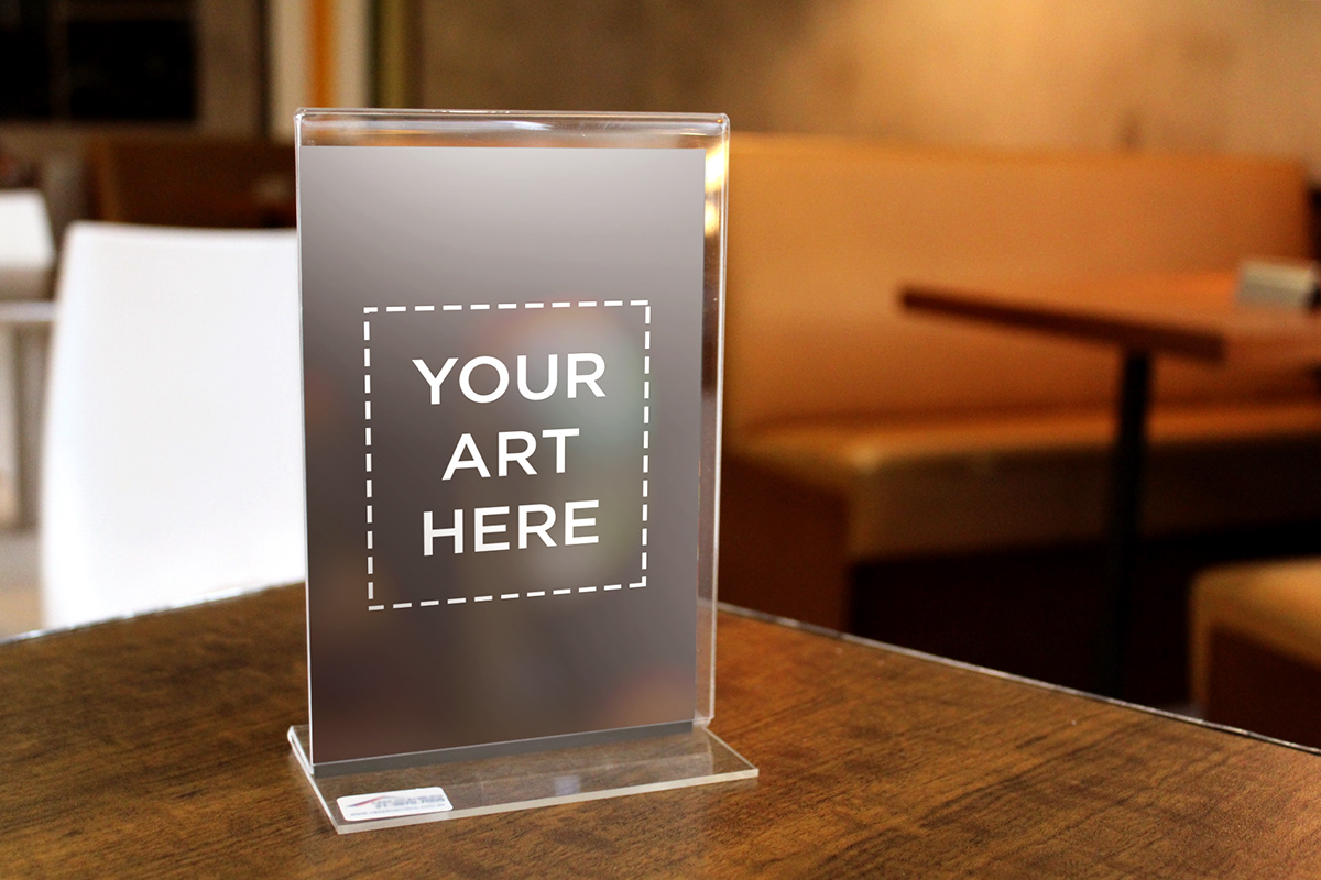 Restaurant Table Standee Free PSD Mockup PlanetMockup Restaurant Table Standee Free PSD Mockup PlanetMockup